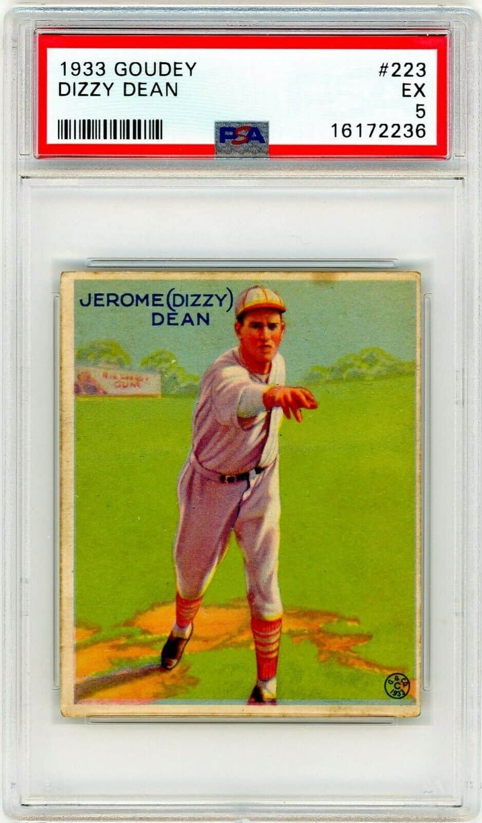 Best 1933 Goudey Baseball Cards - sportscardsauthority.com